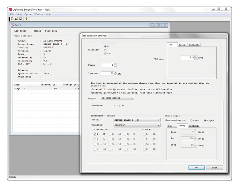 Lightning Surge Simulator LSS-F03 series
